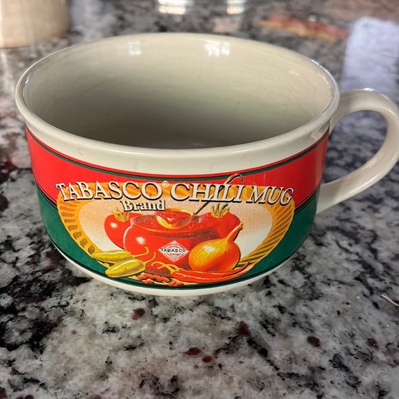 Tabasco | Dining | 2 Vintage Tabasco Chili Brand Mugsbowls Mcilhenny Co ...